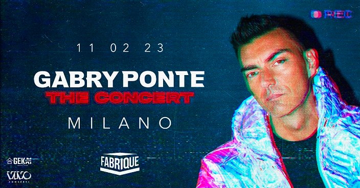 Biglietti GABRY PONTE- Clappit