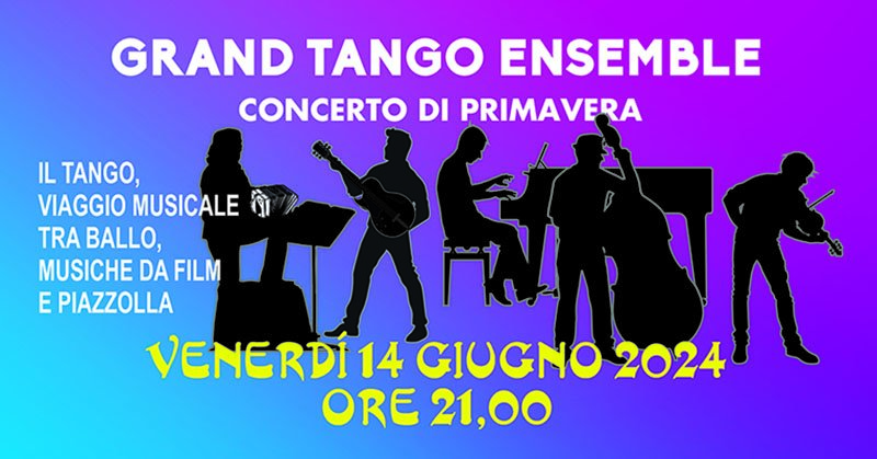 Biglietti Grand Tango Ensemple- Clappit